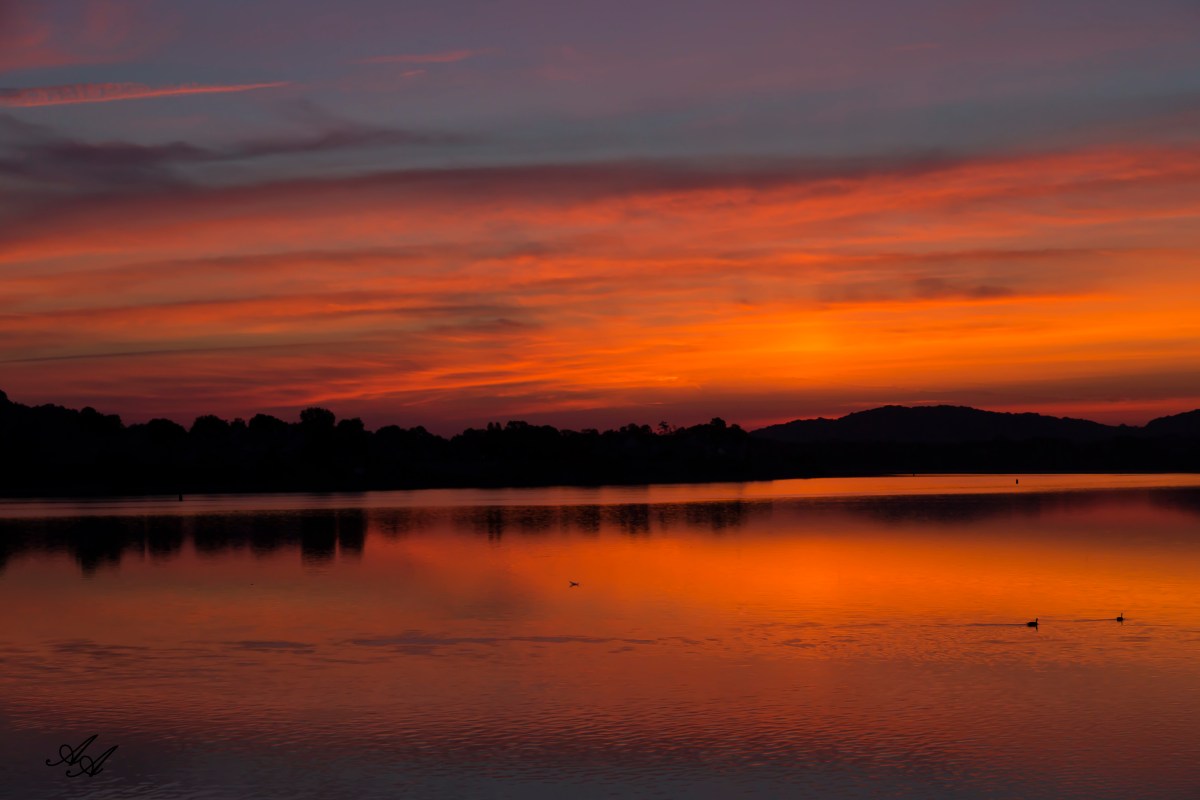 Sunrise at Manker Patten Tennis Club – Art Aerie